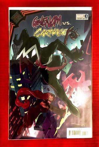 GWENOM VS CARNAGE #3 VARIANT COVER NEAR MINT BUY GWEN COMICS TODAY | eBay