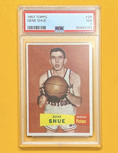 1957 Topps - #26 GENE SHUE - PSA 7 | eBay