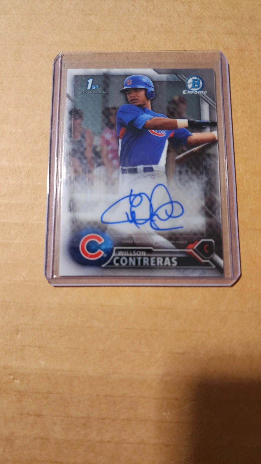 Willson Contreras 2016 Bowman #CPA-WC Chrome Prospect Auto (1st) Price ...
