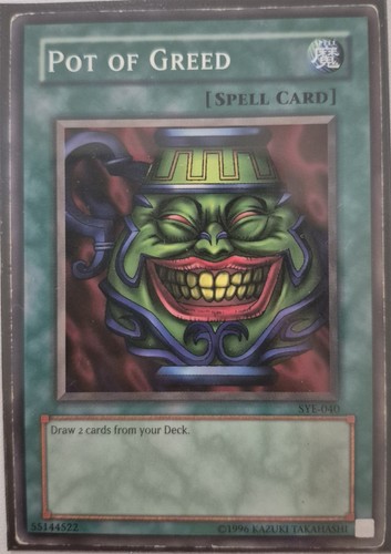YuGiOh Pot of Greed Various Sets Common | eBay