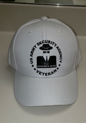 ASA, Army Security Agency Veterans Spooks & Spies Adjustable Cap 1 Size ...