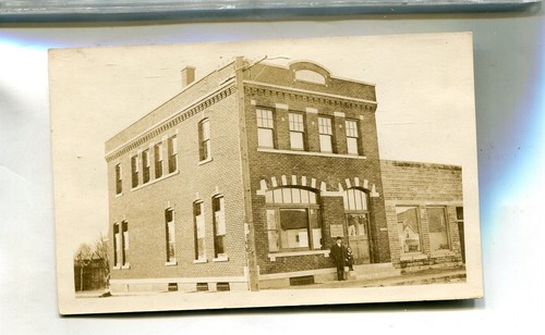 RENWICK IOWA FIRST NATIONAL BANK REAL PHOTO POSTCARD 4033S | eBay