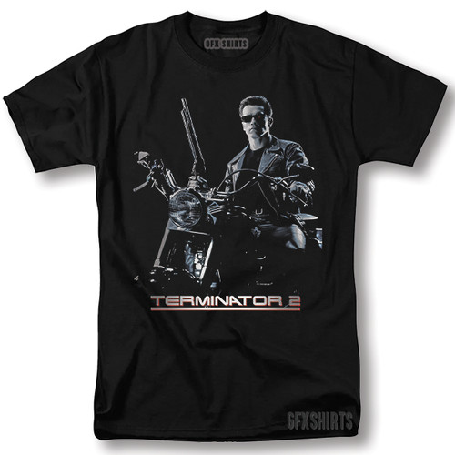 Terminator Shirt Graphic Movie Classic Retro Vntg Graphic Design T ...