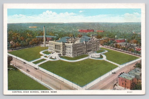 Central High School Omaha Nebraska Postcard | eBay
