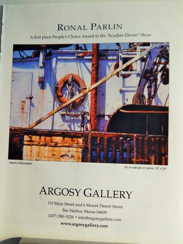 RONAL PARLIN ART PIECE VTG ORIG 2022 ADVERTISEMENT | eBay