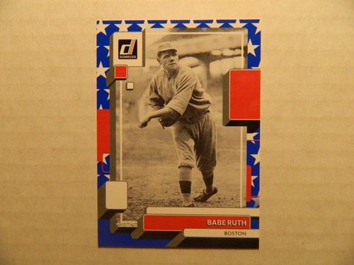 2022 Donruss Babe Ruth Independence SP Variation Card of Babe Ruth ...