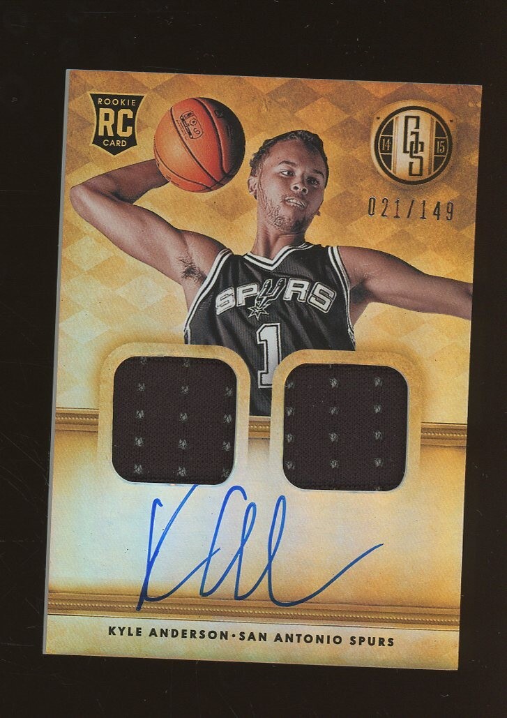 Kyle Anderson 2014 Gold Standard #250 Base /149 Price Guide - Sports ...