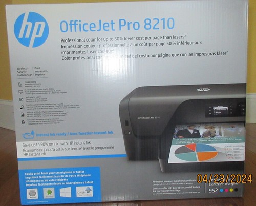 HP OfficeJet Pro 8210 Wireless Color Printer, Instant Ink ready ...