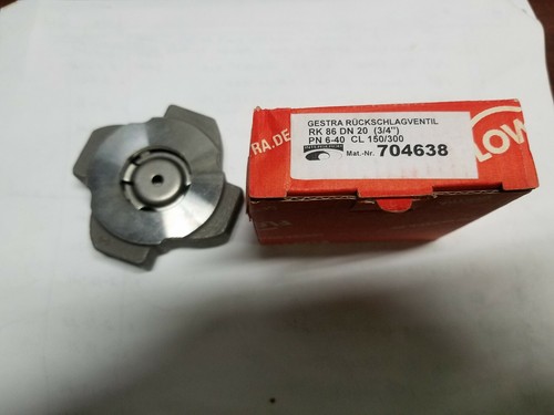 GESTRA Non Return Valve RK 86 Series Disc 3/4" for sale online | eBay