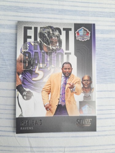 2022 Score - First Ballot #FB-RL Ray Lewis | eBay