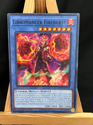 Yu-Gi-Oh! - Libromancer Fireburst - MP23-EN112 - Rare - 1st Ed - NM/M - NEW | eBay