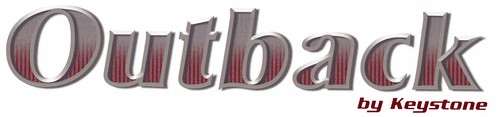 1 RV TRAILER KEYSTONE OUTBACK LOGO DECAL GRAPHIC- 38-2 | eBay