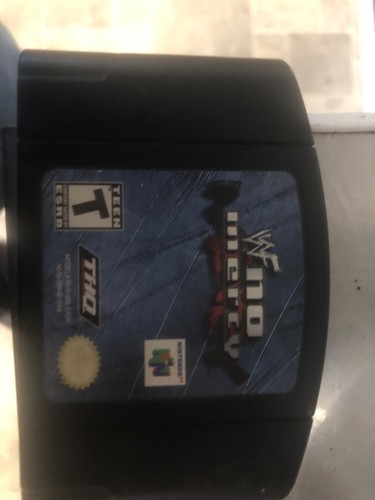 WWF No Mercy (Nintendo 64, 2000) USA-1 Variant Tested & Works Authentic ...