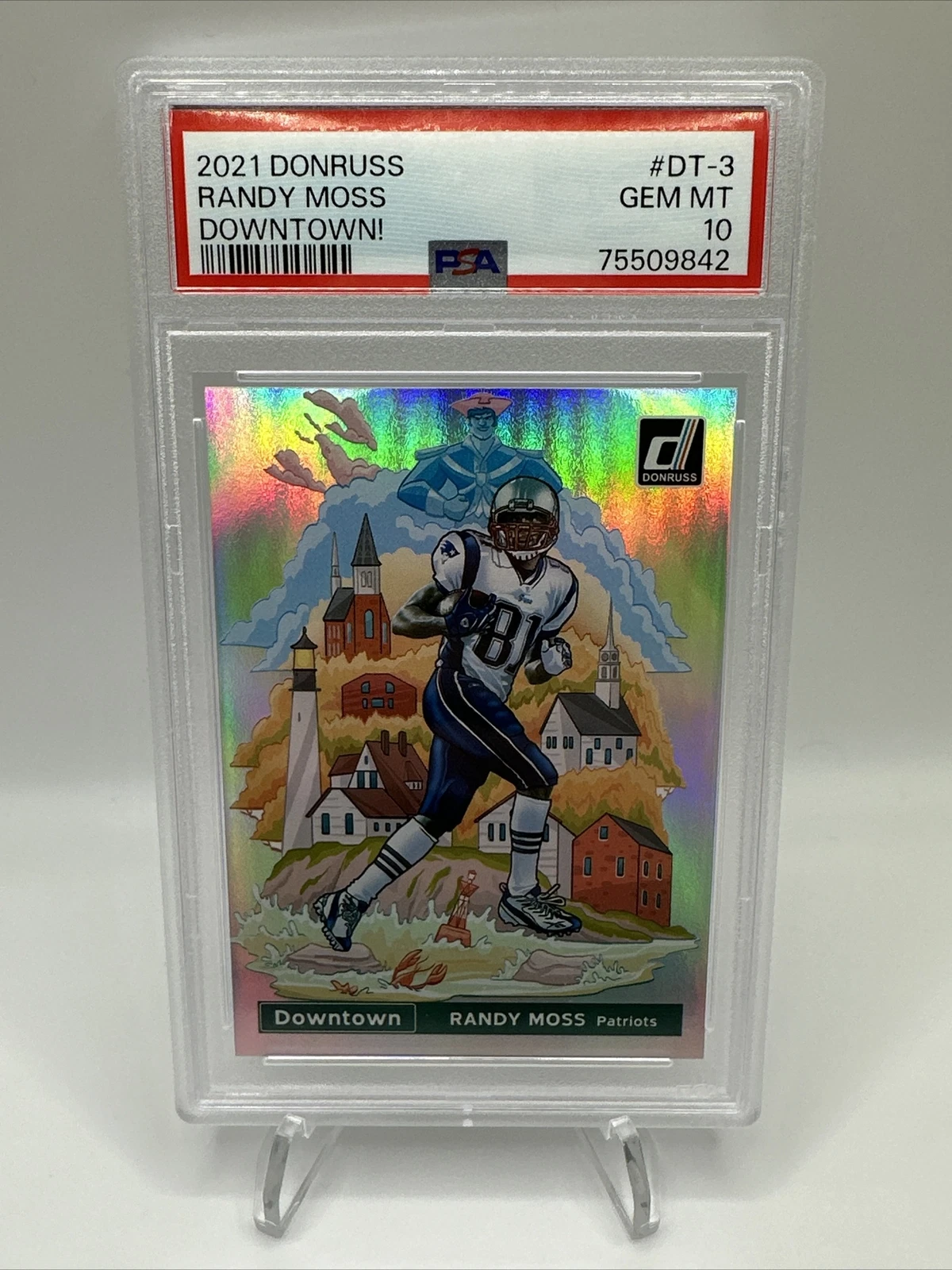 Randy Moss 2021 Donruss #DT-3 Downtown /(SSP) Price Guide - Sports Card ...