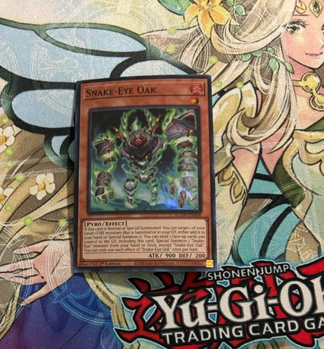 Yugioh Snake-Eye Oak AGOV-EN008 Super Rare 1st Ed Near Mint | eBay