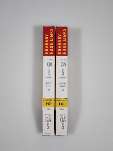 Kearney Fuse Links QA 5 Lot of 2 | eBay