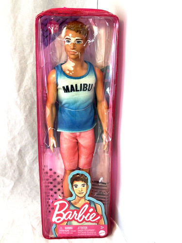 Mattel Barbie Fashionista #192 Malibu Ken Doll Vitiligo Skin Condition ...