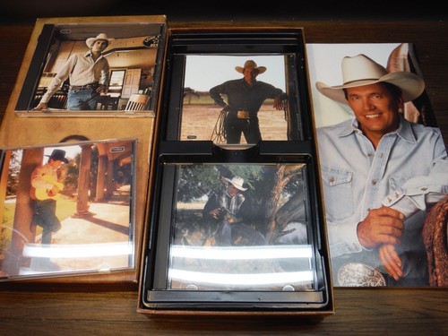 George Strait -“Strait Out Of The Box “ 4-CD Box Set Vintage 1995 ...