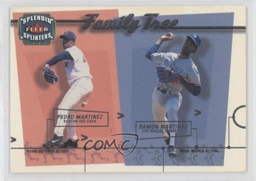 2003 Fleer Splendid Splinters Family Tree Pedro Martinez Ramon #10FT ...