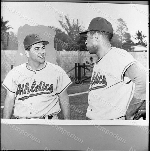 Lou Boudreau Bob Trice 3-1-1955 Medium Frame Negative - Jim Rowe ...