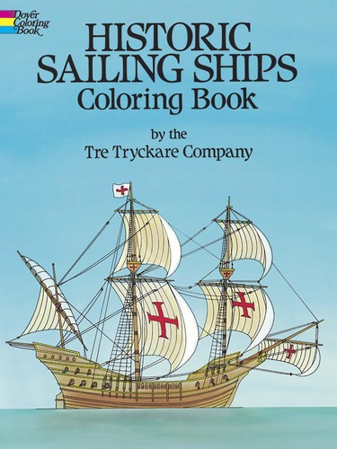 Historic Sailing Ships Coloring Book | eBay