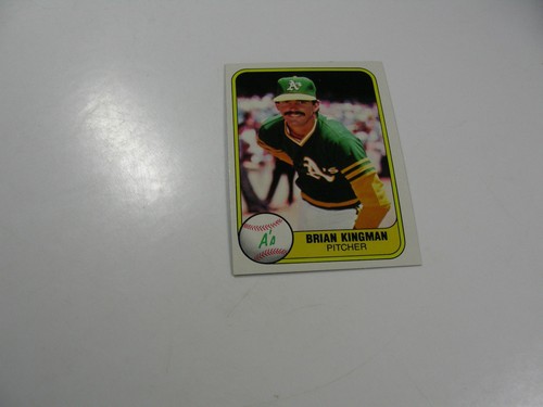 Brian Kingman 1981 Fleer card #579 | eBay