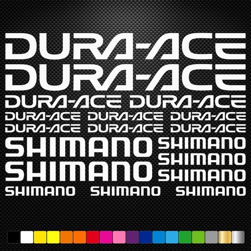 SHIMANO DURA-ACE KIT Vinyl Decals Sticker Sheet Bike Frame Cycle ...