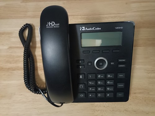 AudioCodes 420HD VOIP IP phone | eBay