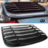 Fits 03-07 Infiniti G35 2DR Rear Window Louver Sun Shade Cover Matte ...