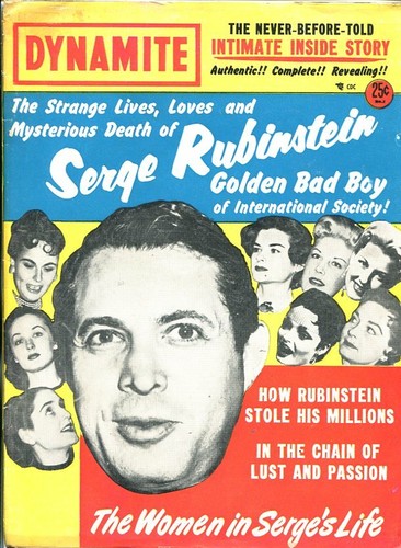 DYNAMITE #1-6/55-PULP-CRIME-Serge Rubinstein-SOUTHERN STATES PEDIGREE ...
