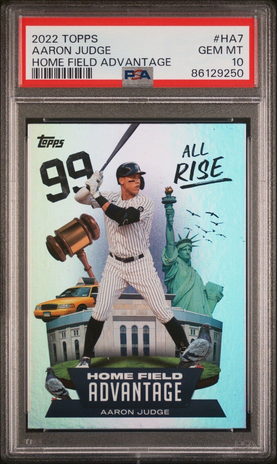Aaron Judge 2022 Topps #HA-7 Home Field Advantage /(SSP) Price Guide ...