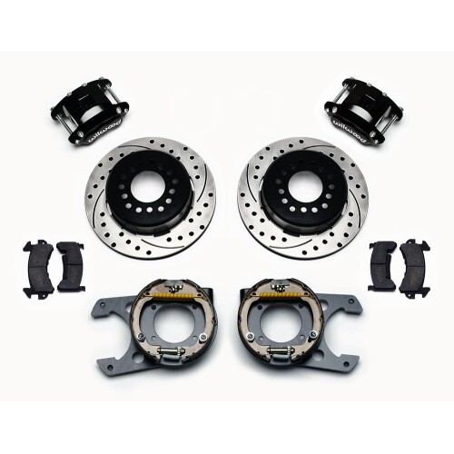 GM 14 bolt complete disc brake conversion kit 10.5 SRW full float disk ...