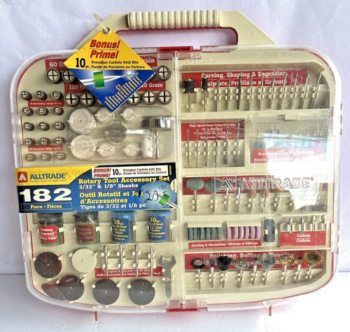 Alltrade 182 Piece Rotary Tool Accessory Set for sale online | eBay
