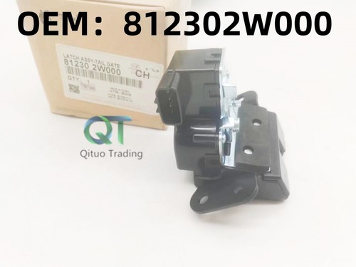 Tailgate Trunk Lock Latch Actuator OEM 812302W000 Hyundai Santa FE 2013 ...