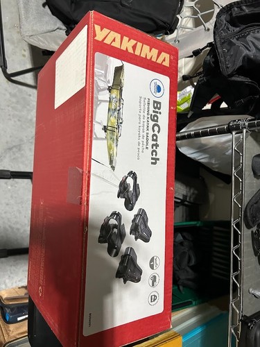Brand New YAKIMA BigCatch Kayak Fishing Boat Saddles for Roof Racks/Trailers | eBay