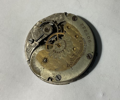 1907 SETH THOMAS POCKET WATCH MOVEMENT GRADE 35 6s 7j parts movement | eBay
