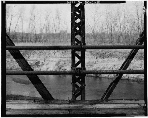 Saxton Road Bridge,Platte River,Easton,Buchanan County,Missouri,MO,HAER ...