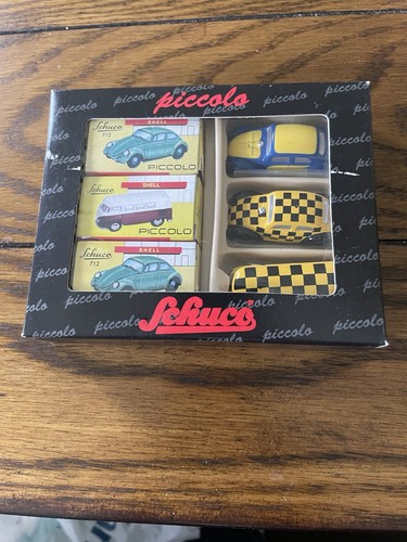 Schuco Piccolo 3 Car Set: Volkswagen 712 VW Bus DIECAST New In Box | eBay