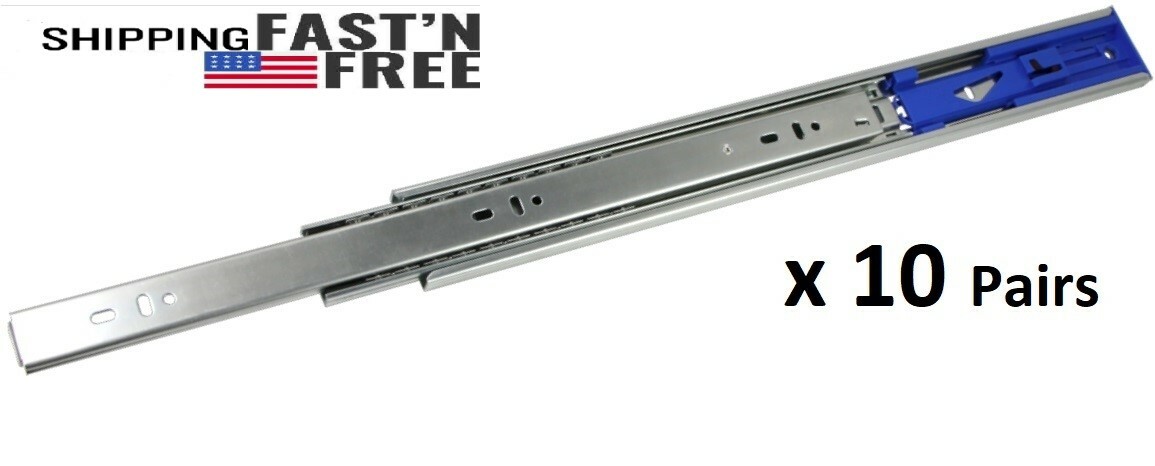 BLUM UNDERMOUNT FULL EXTENSION SOFT CLOSE DRAWER SLIDE 18" AND 21" 6 ...