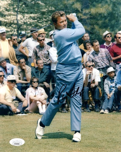 RAY FLOYD HAND SIGNED 8x10 COLOR PHOTO GREAT POSE GOLF LEGEND JSA | eBay