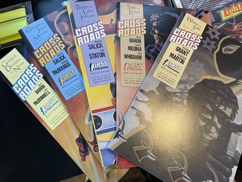 Cross Roads Comic Books 1-5 Complete Set 1988 First Publishing | eBay