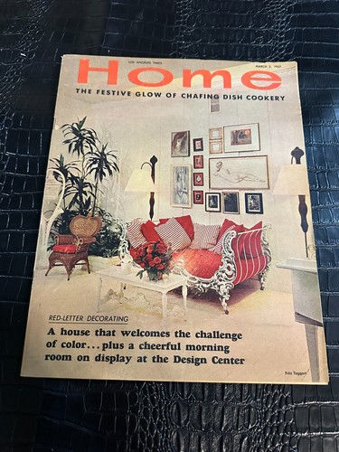 Los Angeles Times HOME magazine - MARCH 5 1967- Mid Century Modern MCM ...