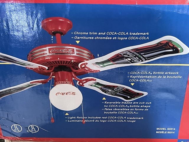 Coca Cola Ceiling Fan Value | Shelly Lighting