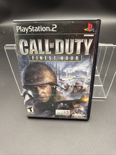 CALL OF DUTY COD Finest Hour Playstation 2 PS2 Complete Manual Tested ...