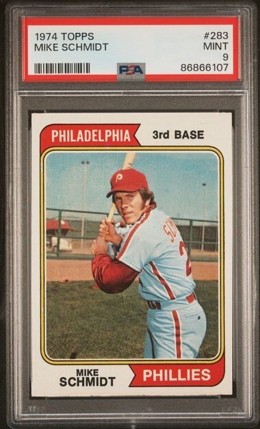 Mike Schmidt 1974 Topps #283 Base PSA 9 Price Guide - Sports Card Investor