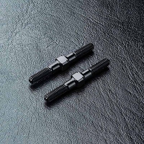 MST Aluminum 3x28mm Reinforced Turnbuckle 2 pcs Black For 1/10 RC Drift ...