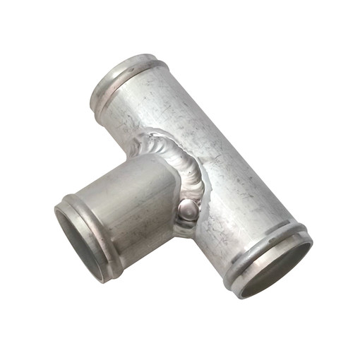 Aluminum 38mm 1-1/2" T-Piece 3 Way Coolant Pipe Hose Joiner Connector ...