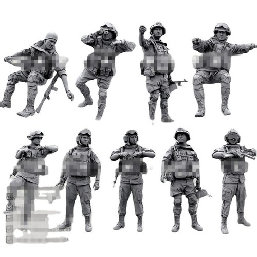 1/35 Scale Modern Military Soldier Miniatures – Resin Army Figures ...
