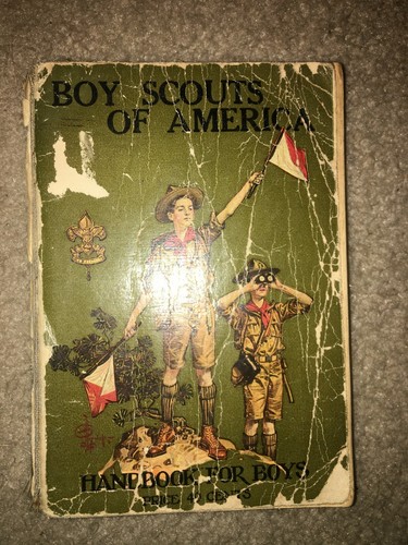 Boy Scout BSA First Revised 32nd Edition May 1925 Signal Cover Handbook ...