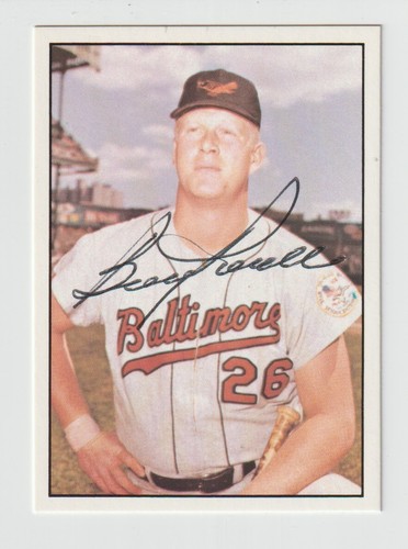 Boog Powell - Signed 1978 TCMA The 1960's Card - Baltimore Orioles ...